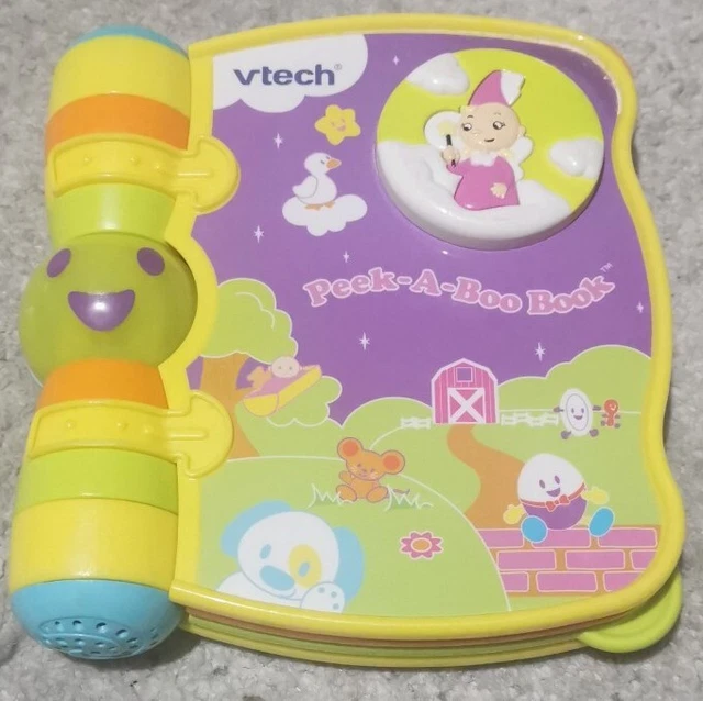 VTECH BABY PEEK-A-BOO Interactive Musical Nursery Rhyme Book With Six ...
