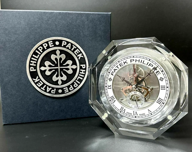 MONTRE D'HORLOGE DE table Patek Philippe limitée années 2002 pour ...