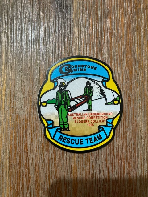 GORDONSTONE MINE COMPETITION Elouera Colliery 1995 MINING STICKER EUR 1 ...