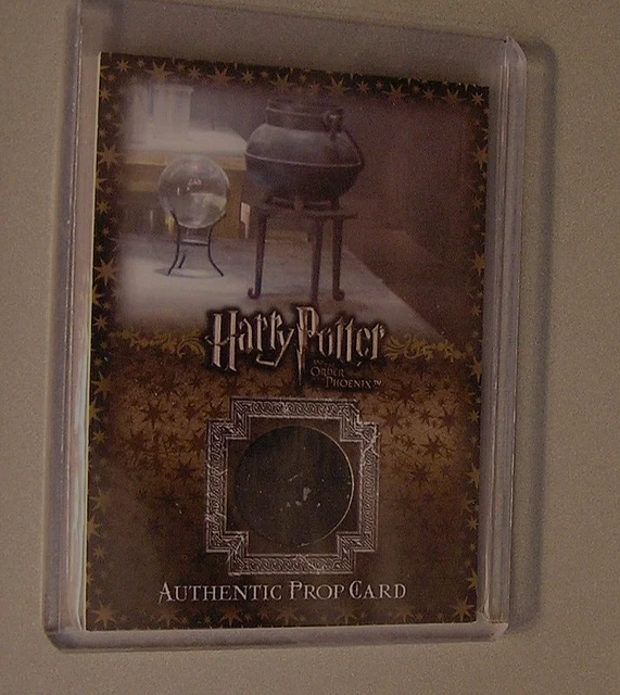 HARRY POTTER-OOTP-SCREEN USED-MOVIE-RELIC-PROP Card-Cauldron From Snape ...