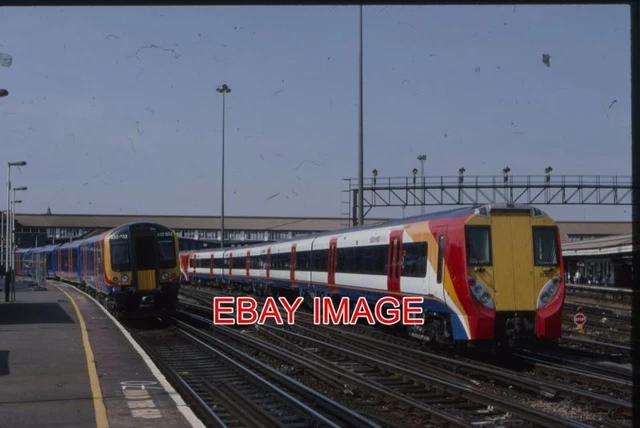 ORIGINAL 35MM SLIDE EMU 8002 SWT AND CLASS 450 UNIT 450032 £3.00 - PicClick UK