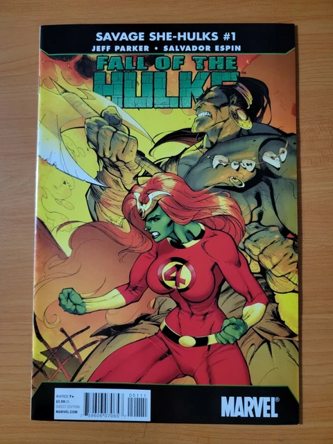 FALL OF THE Hulks: Savage She-Hulks #1 ~ NEAR MINT NM ~ 2010 Marvel ...