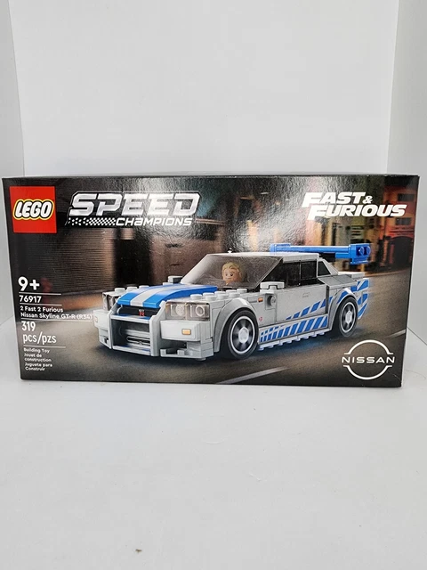 FAST AND FURIOUS Lego Set Nissan Skyline R34 Paul Walker RARE ...