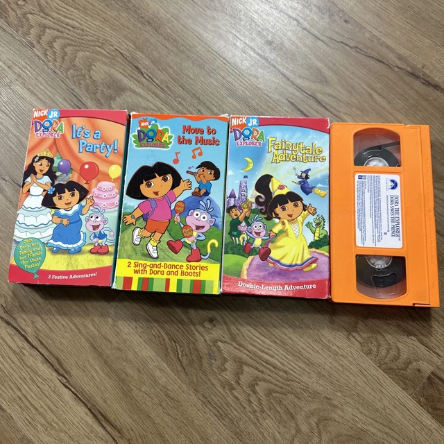 NICKELODEON DORA THE Explorer VHS Lot 4 Tapes Nick Jr. £16.15 - PicClick UK