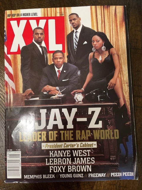 XXL MAGAZINE AUGUST 2005 Jay-Z Lebron James Foxy Kanye £35.43 - PicClick UK