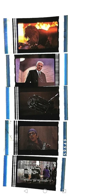 CLASS OF 1999 horror 1990 robots 35mm set of 5 film cells rare original ...