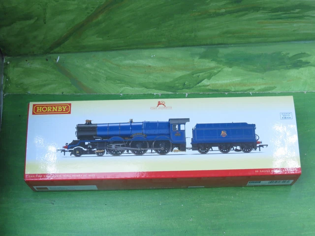 HORNBY R3410 KING Class BR Blue early livery King Henry III 6025 - mint ...