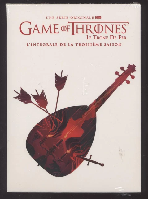 Neuf Coffret Dvd Game Of Thrones Le Trône De Fer Intégrale Saison 3