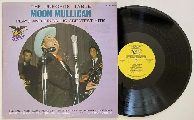 IL UNFORGETTABLE MOON Mullican Riproduce E Sings His Greatest Hits LP ...