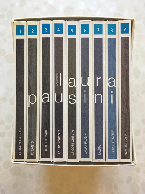 COFFRET LAURA PAUSINI 8 cd + 1 dvd comme neuf EUR 45,00 - PicClick FR
