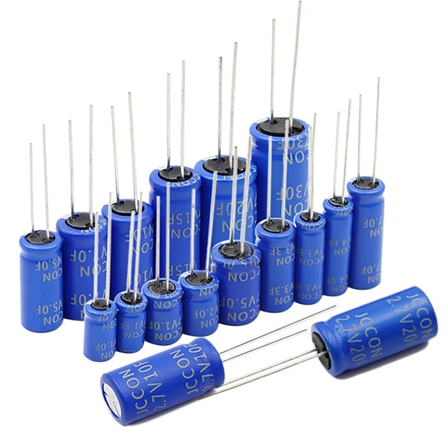 SUPERKONDENSATOR 2,7V 1F/1,5F/2F/3,3F/4F/5F/7F/10F/15F/20F Farad Kondensatoren EUR 1,86 ...