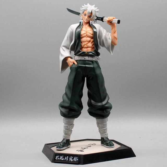 ANIME DEMON SLAYER Kimetsu No Yaiba GK Shinazugawa Sanemi PVC Figure ...