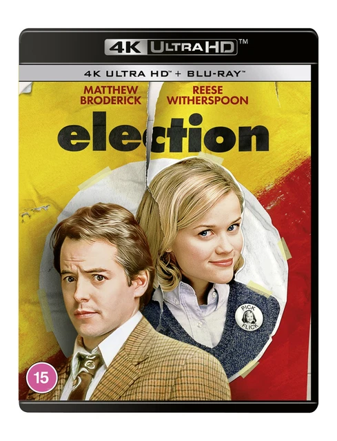 ELECTION (4K UHD Blu-ray) Chris Klein Loren Nelson Phil Reeves Matthew ...