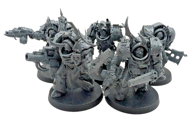 WARHAMMER 40K DEATH Guard Blightlord Terminators Chaos Space Marines ...