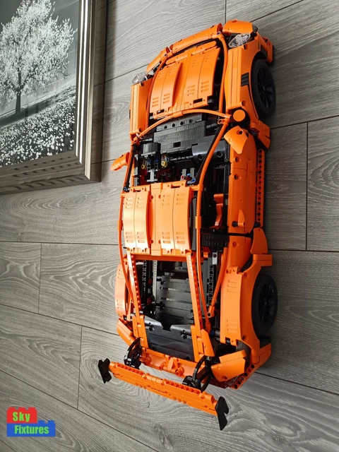 LASER CUT LEGO Technic Porsche 911 GT3 RS 42056 wall fixture bracket ...