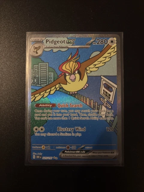 POKÉMON TCG PIDGEOT Ex 225/197 SIR £19.36 - PicClick UK
