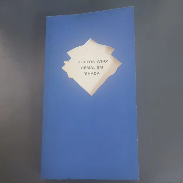 DOCTOR WHO SHADA Script Book - From VHS release Douglas Adams £12.15 ...