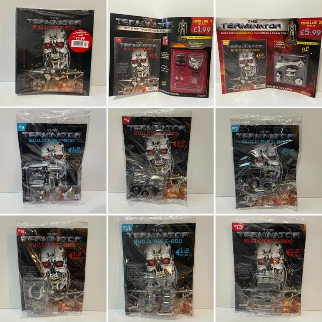 THE TERMINATOR BUILD The T-800 1:2 Scale Model Magazines Hachette ...