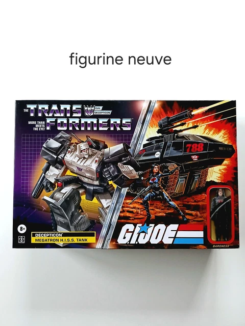 HASBRO TRANSFORMERS G.I. Joe Playset Decepticon Megatron H.I.S.S. Tank ...