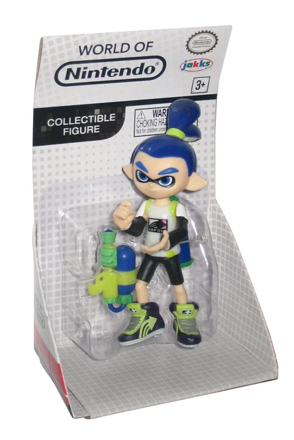 WORLD OF NINTENDO Splatoon Inkling Boy Collectible Mini Figure $26.09 ...