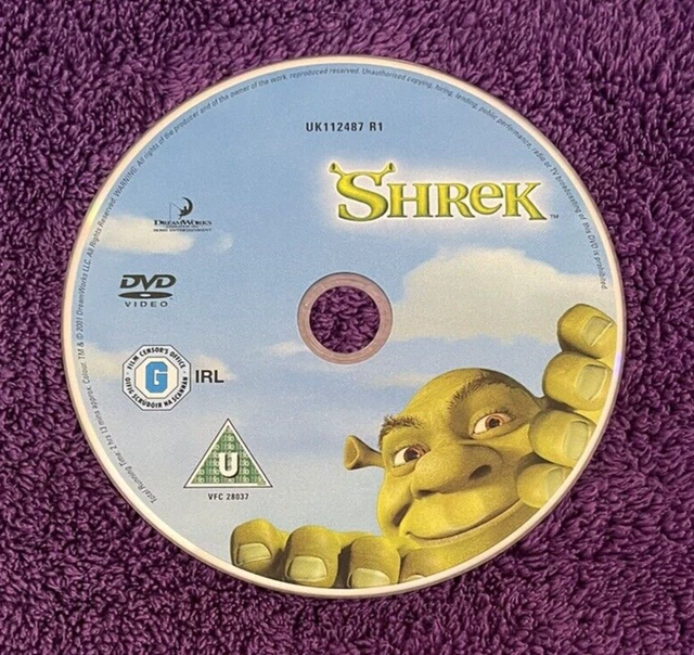 SHREK - DVD Disc Only - Children's (2001) Mike Myers - Free UK P&P £2. ...