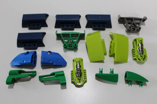 LEGO TECHNIC TECHNIK Paneele 30626 32528 61069 87080 grün blau #2089 ...