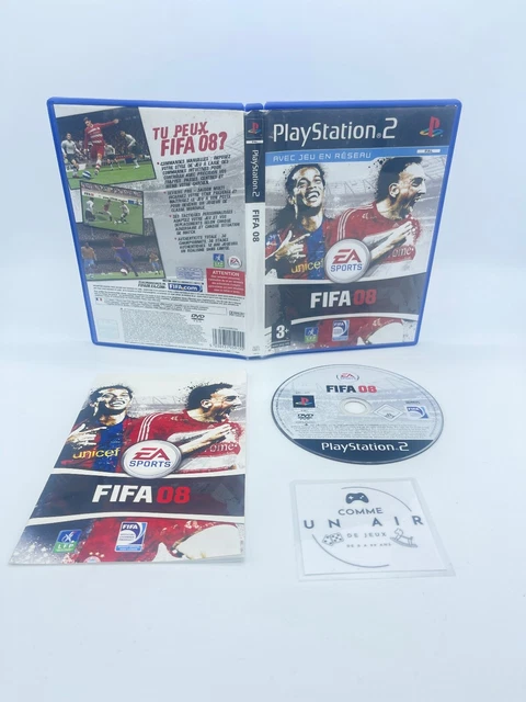 FIFA 08 2008 Ps2 Playstation 2 PAL FR PS Two Fat Slim EUR 8,99 ...