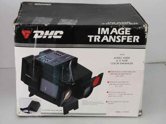 VINTAGE DMC IMAGE Transfer Model GT-201 Complete In Original Box ...