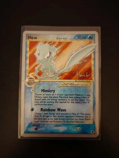 CARTE POKÉMON MEW Star World Championship 2008 EUR 80,00 - PicClick FR