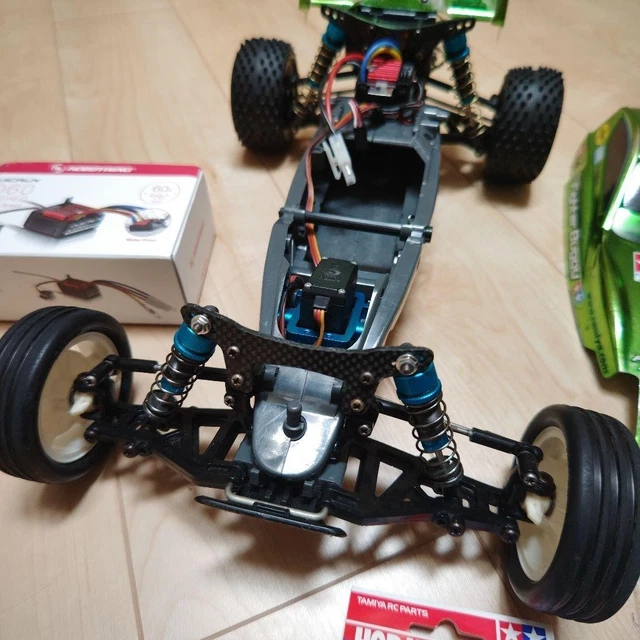 TAMIYA DT-03 UPGRADED RC Buggy with ESC Servo Turnbuckle Ball Diff ...