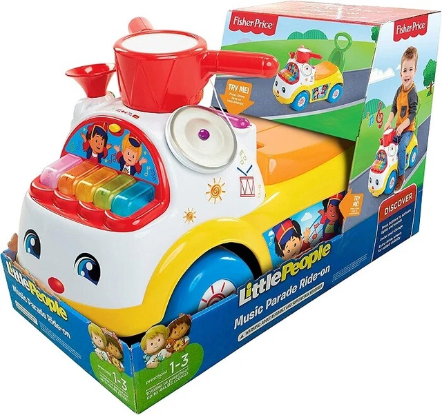 FISHER-PRICE LITTLE PEOPLE Ultimate Music Parade Ride-on Triciclo Primi ...