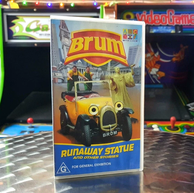 BRUM: RUNAWAY STATUE And Other Stories - ABC For Kids VHS Video Tape £8 ...
