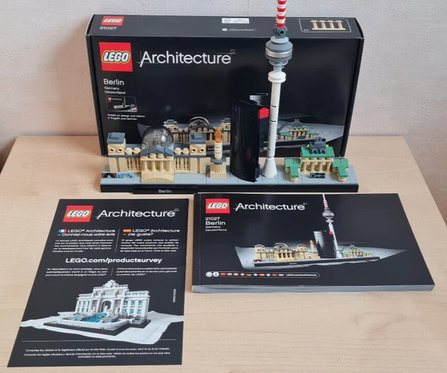 LEGO ARCHITECTURE 21027 Berlin Skyline mit Verpackung und Anleitung EUR ...