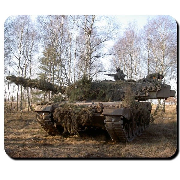 LEOPARD 2A4 TARNUNG Bundeswehr Kampfpanzer Leo Panzer Btl - Mauspad ...