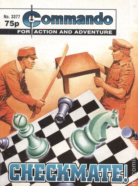 COMMANDO FOR ACTION and Adventure #3377 VG 2000 Stock Image Low Grade £ ...