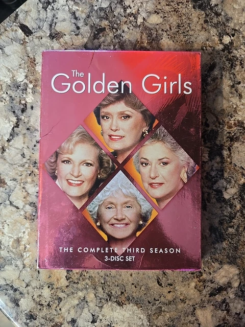 THE GOLDEN GIRLS Complete Third Season (DVD, 2005, 3-Disc Set) $14.99 ...