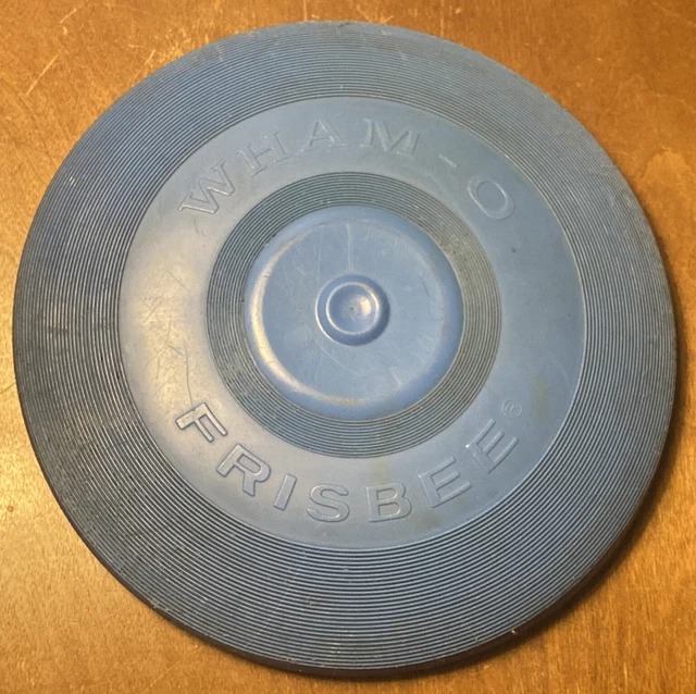 VINTAGE 1966 9& Blue Wham-o Regular Frisbee - Flying Disc 60s Toy WHAMO ...