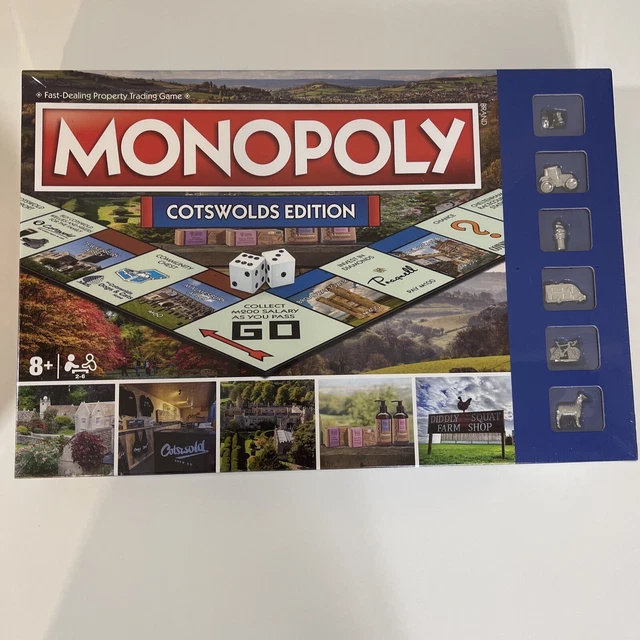 MONOPOLY COTSWOLDS EDITION gioco da tavolo classico divertente famiglia ...