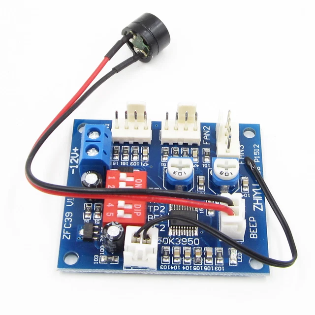 12V PWM PC CPU Fan Temperature Control Speed Controller Module High ...