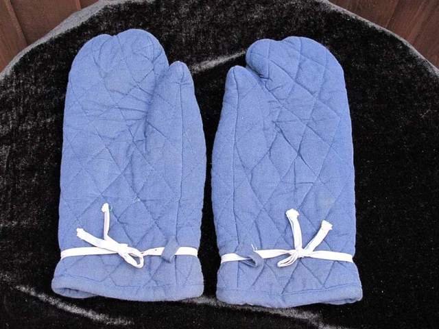 USSR SOVIET WOMAN'S Prison Prisoner's Winter Uniform Mittens, XL Size ...