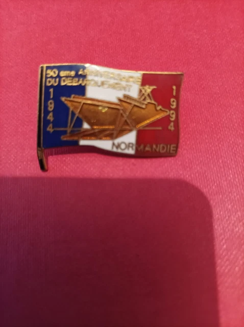 PIN'S MILITAIRE MILITARIA 50 ans débarquement de normandie EUR 3,90 ...