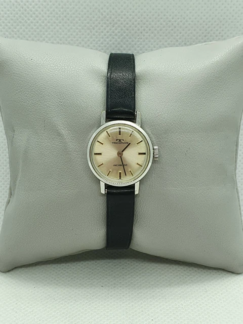 VINTAGE TECHNOS 17 jewels incabloc swiss made ladies watch 30822 £39.20 ...