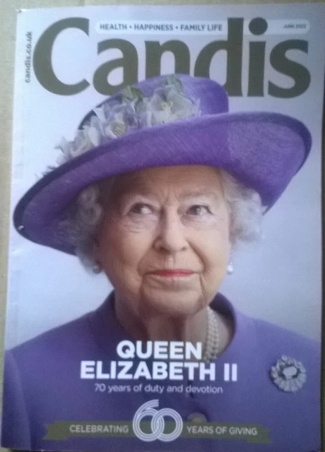 CANDIS UK MAGAZINE June 2022, Queen Elizabeth II cover & article £5.99 ...
