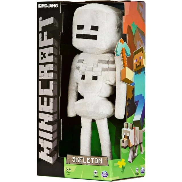 MOJANG MINECRAFT SKELETON Archer Plush Teddy Soft Toy Plushy MOB 3+ £14 ...
