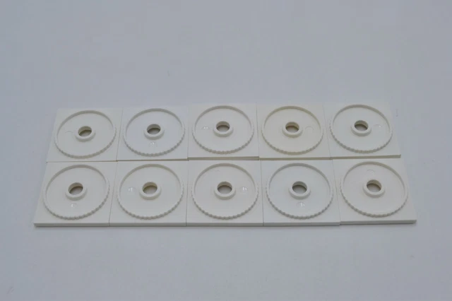 LEGO 10 X Platine Blanc Platine 4x4 Square Base de Verrouillage 61485 ...