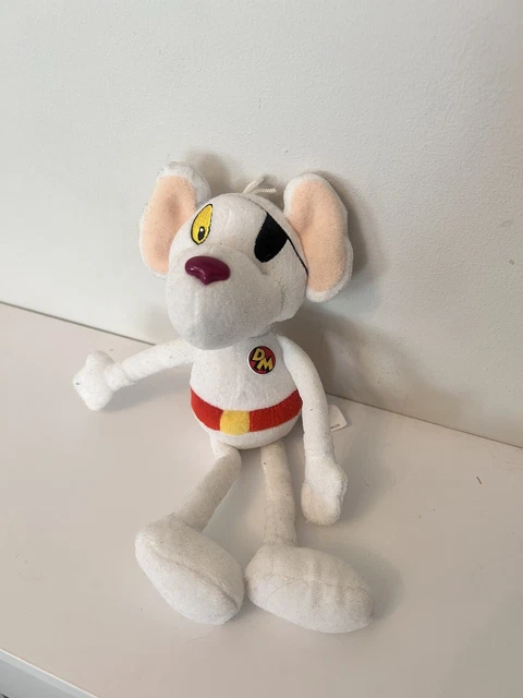 VINTAGE PMS DANGERMOUSE Soft Toy Plush Danger Mouse DM 10” £9.99 ...