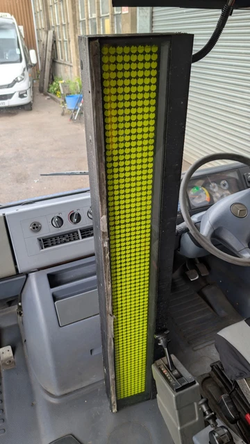 HANOVER DISPLAYS - 84x8 Flip Dot Display (Side) [3] £100.00 - PicClick UK