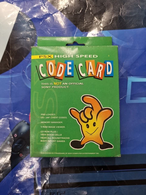 PS1 PLAYSTATION ONE Code Card Game Buster Import Module £14.85 ...