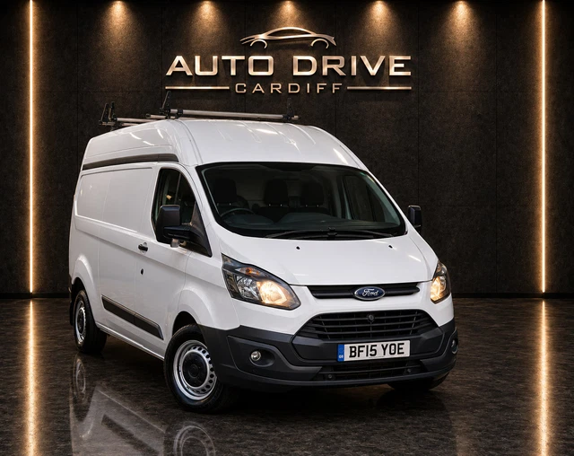 2015 FORD TRANSIT Custom 2.2 TDCi 125ps Low Roof Van PANEL VAN Diesel ...