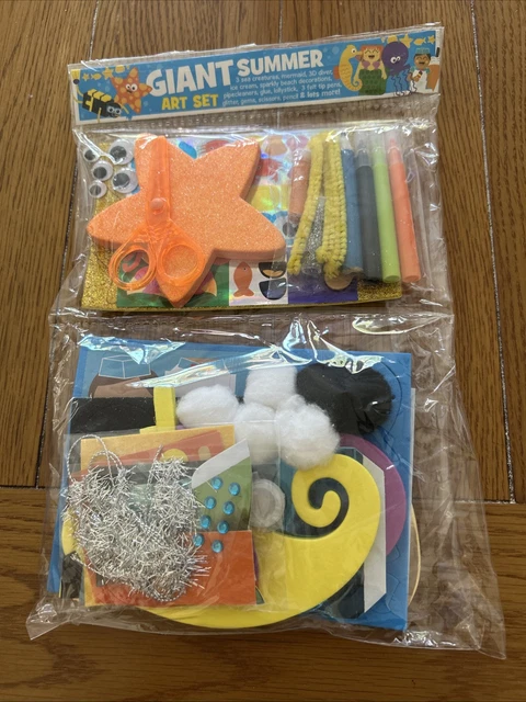 CBEEBIES ART MAGAZINE Giant Summer Craft Art Set £5.92 - PicClick UK